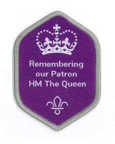 Official Uniform Memorial Badge for HM The Queen – Badges & Things ...
