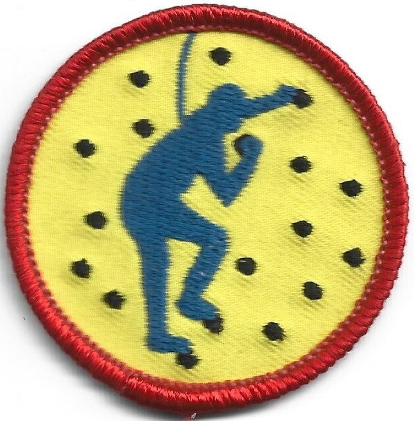 Climbing Wall Fun Badge – Badges & Things | Coventry Scout Shop