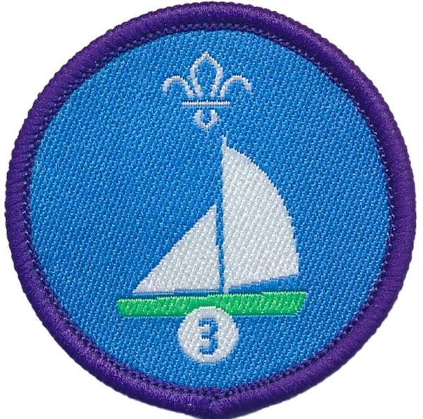 Sailing Activity Badge Stage 3 – Badges & Things | Coventry Scout Shop