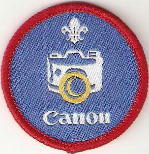 Scout Photographer Activity Badge, Canon – Badges & Things | Coventry ...