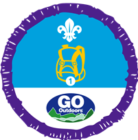 Hikes Away Staged Activity Badge 1, Go Outdoors, OLD FDL – Badges ...