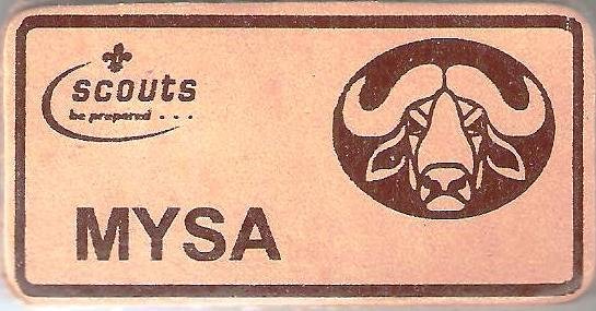 Mysa, Scouts Character Leather Name Badge, Natural – Badges & Things ...