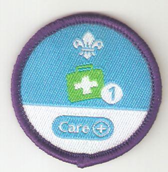 Emergency Aid Activity Badge Stage 1, Care OLD FDL – Badges & Things ...